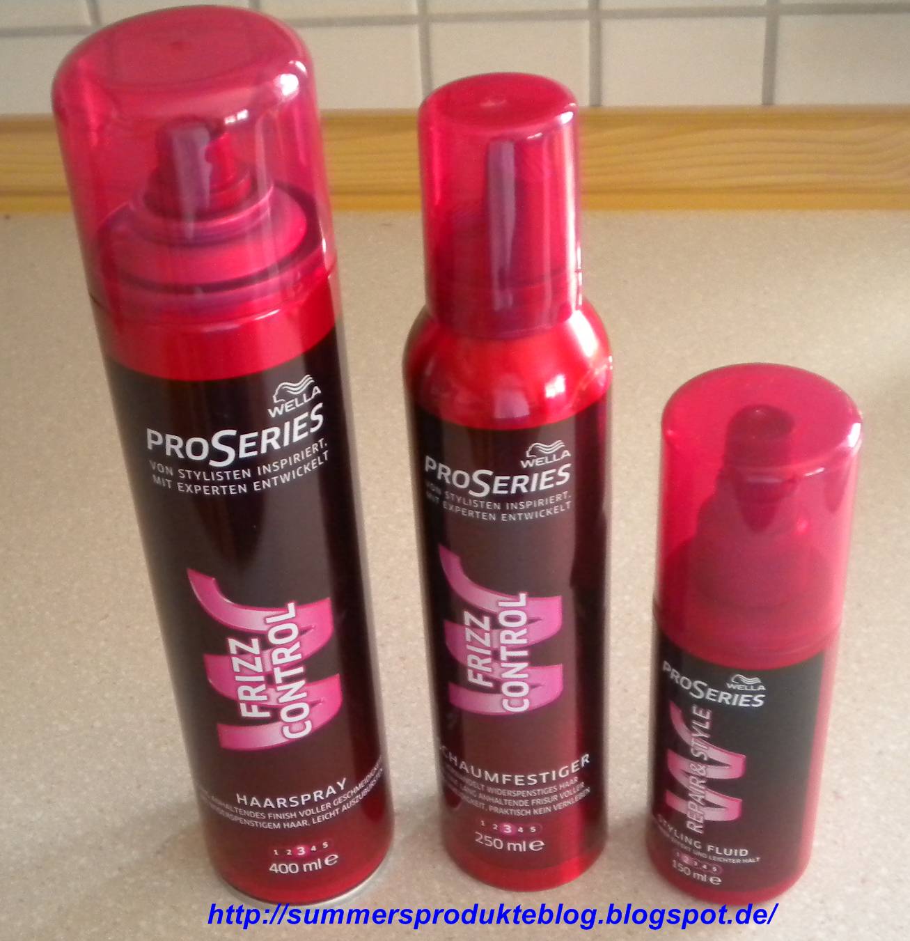 Summers Produkte Blog: Wella Pro Series mit 4 neuen Stylingprodukten