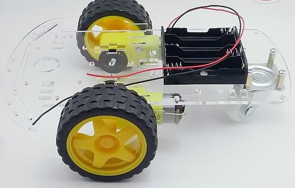 Paket Chasis Akrilik Robot Pintar 2 Wd Robotic Tutorials