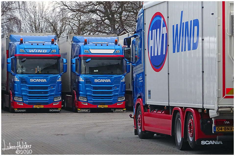 SCANIA: Scania R410 LNG ''nextgen'' - Wind Transport Mussel.