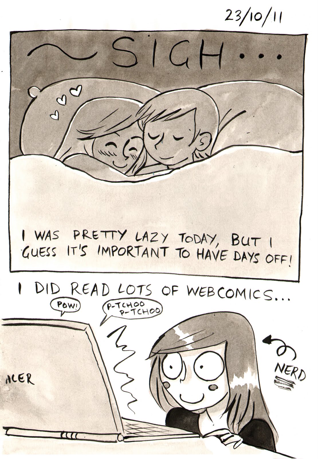 One Good Thing: sleep and comics