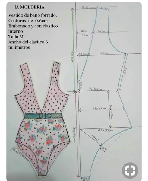 Molde De Roupas Intimas E De Praia Femininas Para Imprimir Molde Para