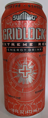 Caffeine King: Gridlock Extreme Red Energy Drink Review