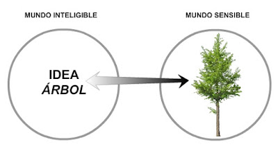 Platón y el mundo de las Ideas: Lo sensible y las ideas