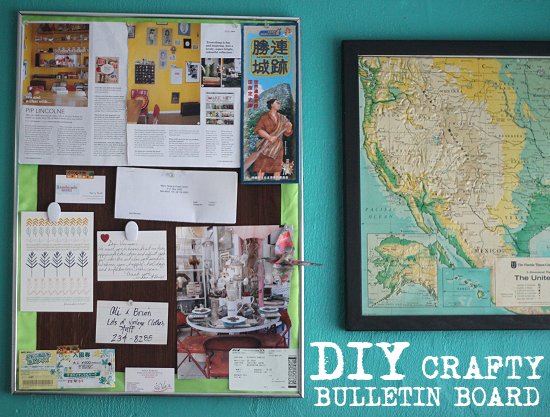 Thrifty DIY: Easy and Cheap Bulletin Board Tutorial