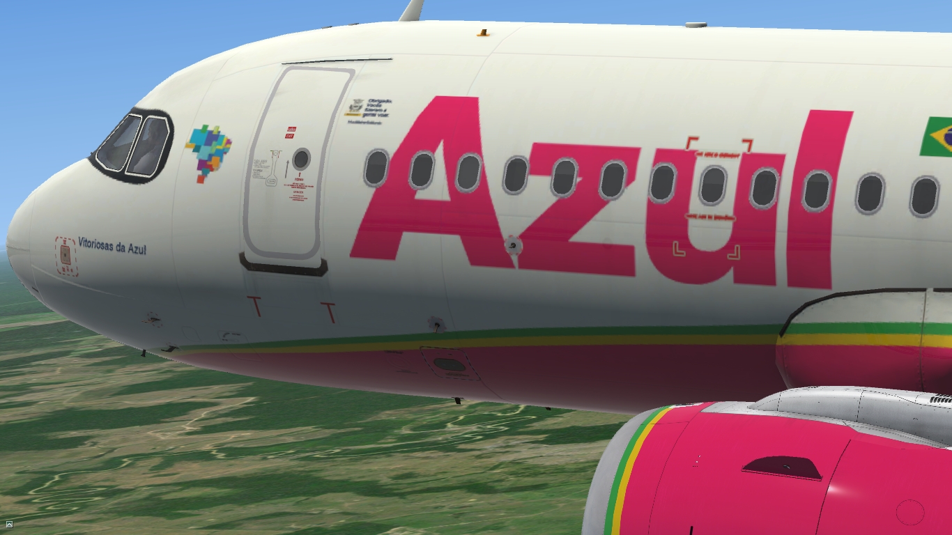 Texturas Brasileiras: Azul Linhas Aéreas PR-YRS Airbus A320neo