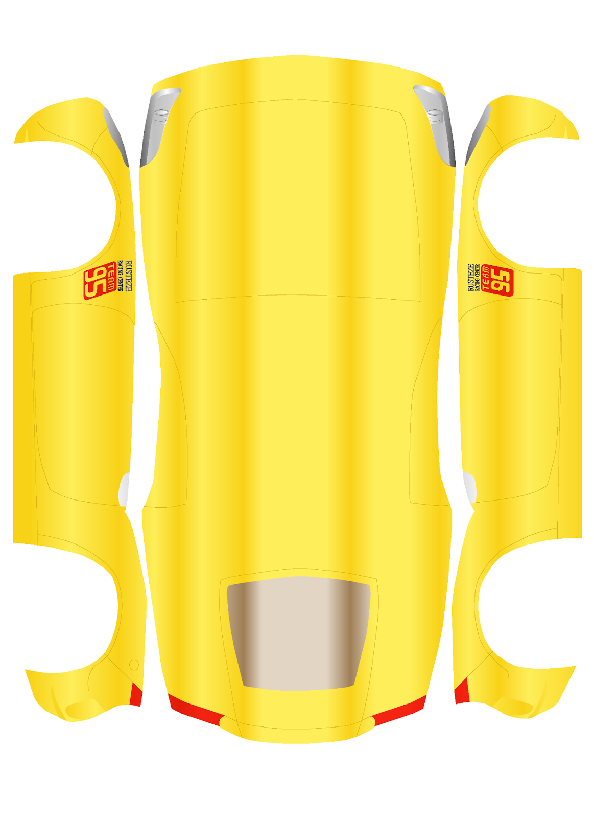 papermodelmatersexclusive's: the all new cars 3 CRUZ RAMIREZ PAPERCRAFT ...