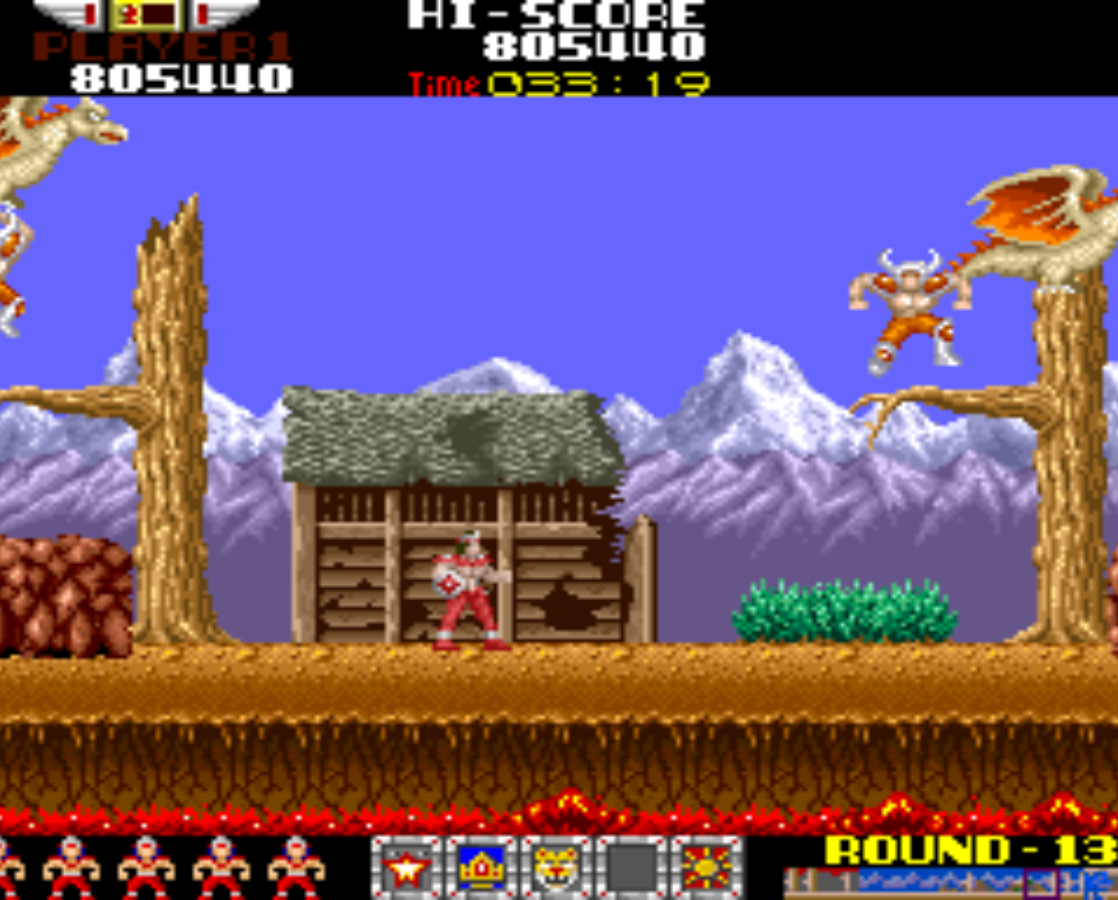 Review: Rygar - The Legendary Warrior (Arcade) - O Ficcionauta