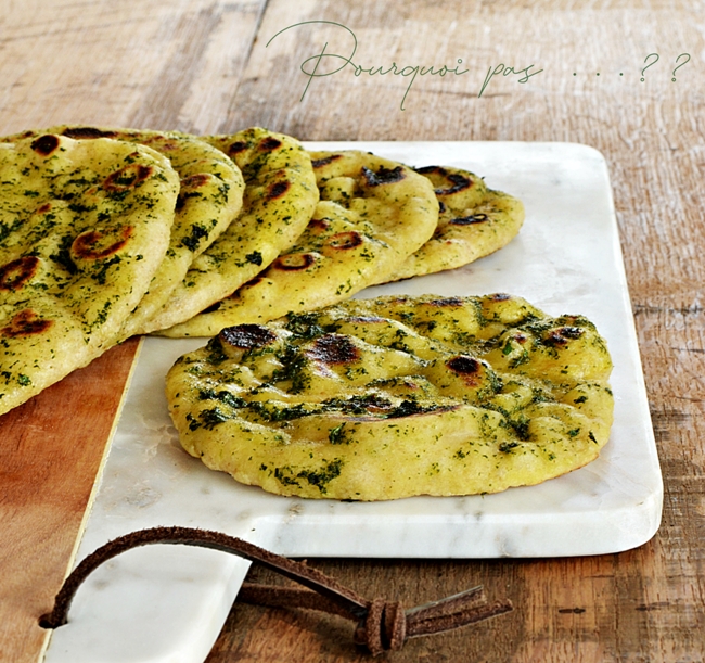 Pourquoi pas .... ??: Naan au levain