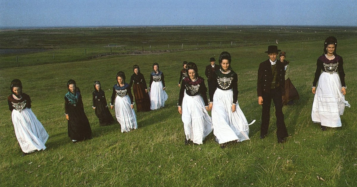 FolkCostume&Embroidery: Costume of the North Frisian Islands