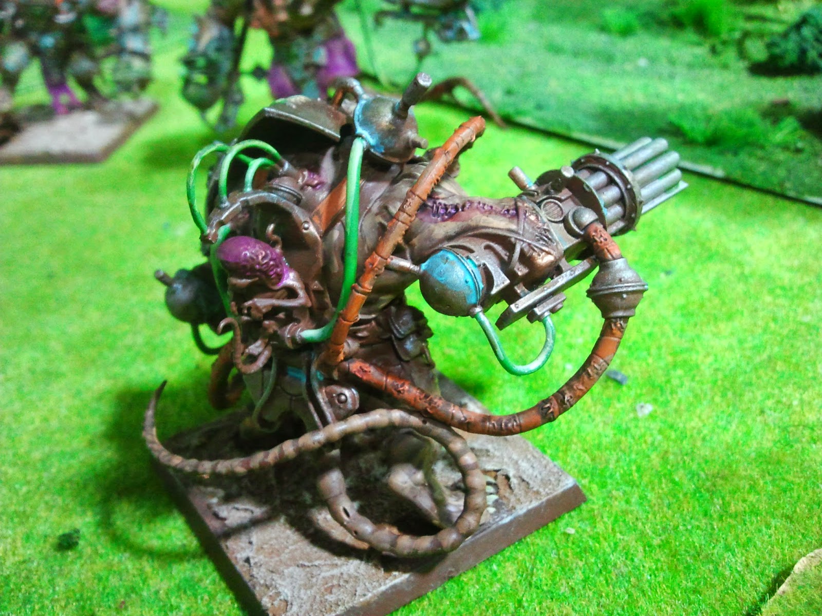 WAR PIN PALS: Pintando... Stormfiends (skaven)