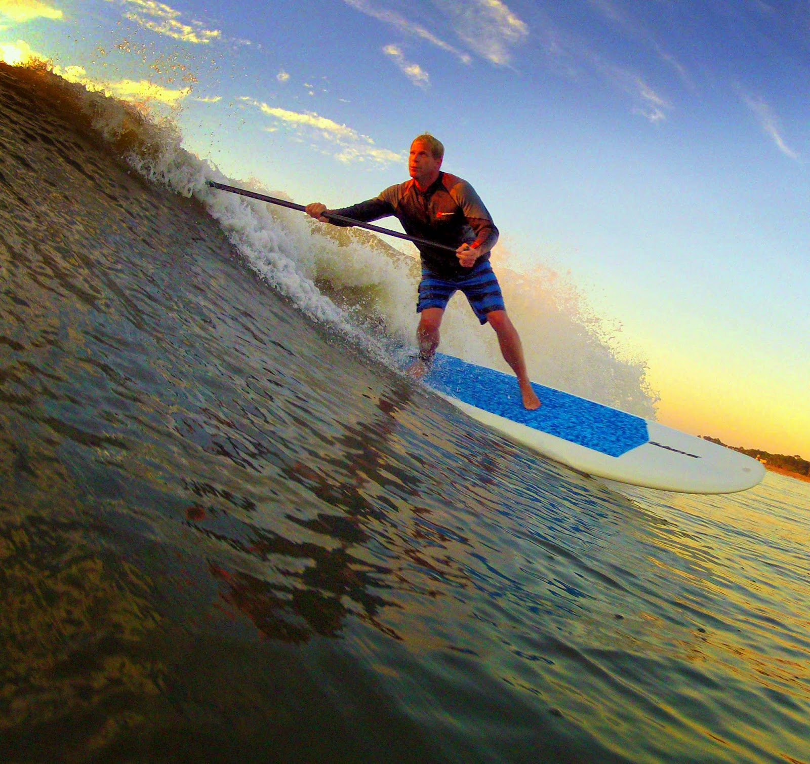 Atlantic Paddle Surfing: ( S2 + S2 ) = Sunday Sunrise SUP Session