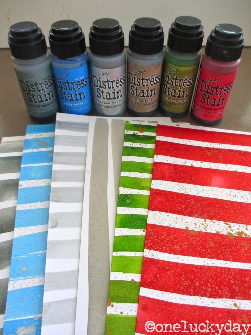 One Lucky Day: Tim Holtz Media Team: Modern Holiday