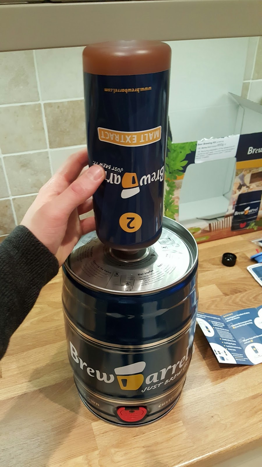 Brewbarrel the all-in-one homebrew kit - Father's Day Review ... The ...