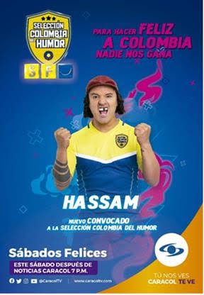 ENFOQUE NOTICIAS Colombia: ¡EL RECONOCIDO HUMORISTA HASSAM REGRESA A ...