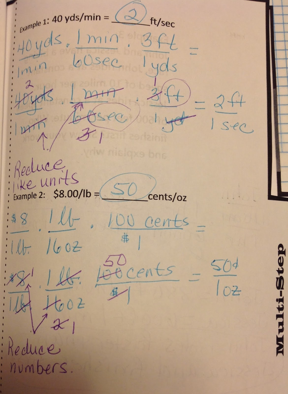 Equation Freak Algebra Dimensional Analysis Foldable