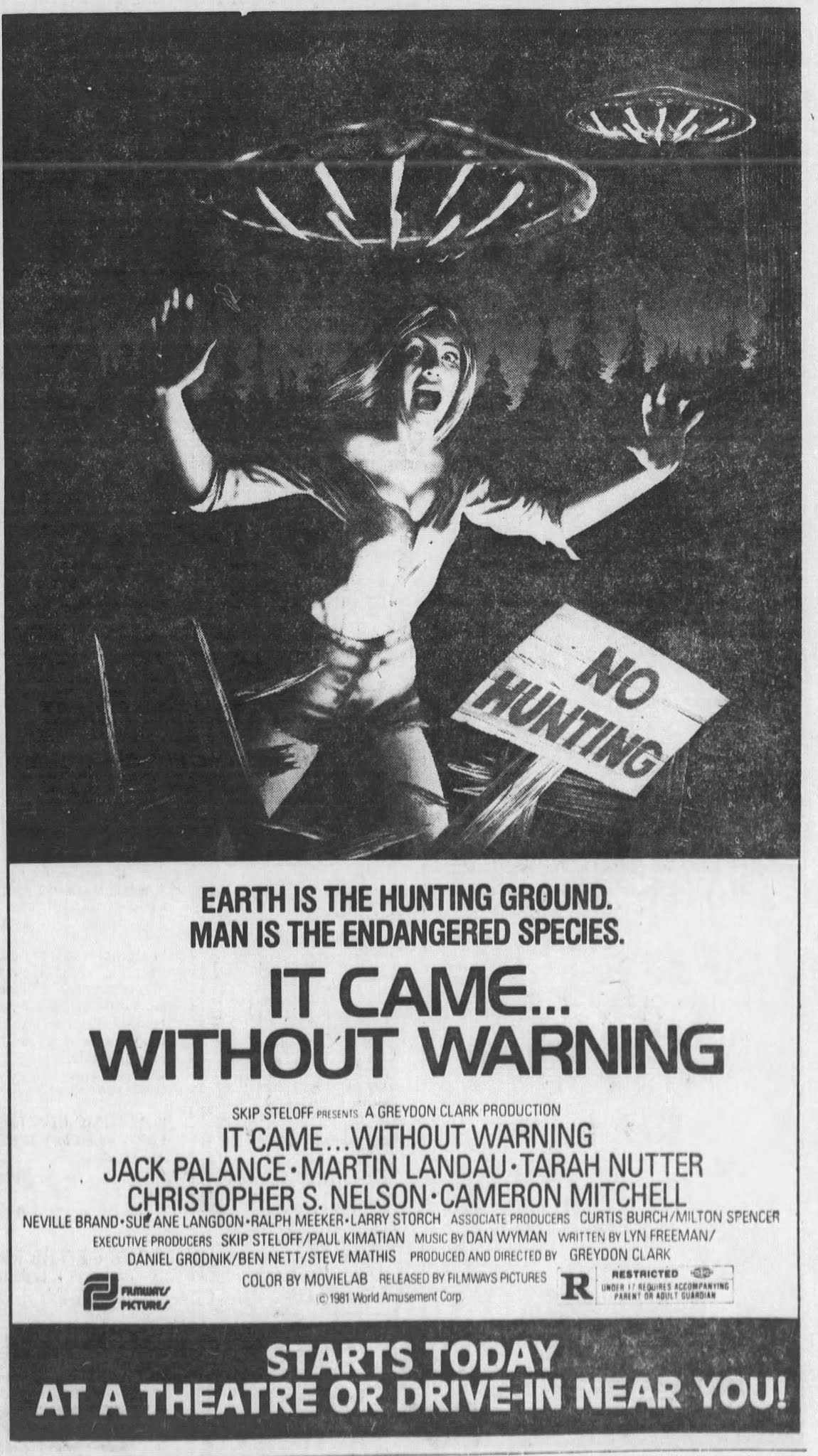 Happyotter: WITHOUT WARNING (1980)