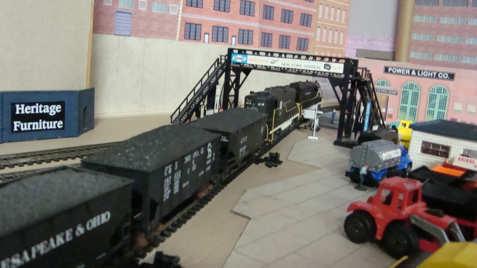 New York Central Train Layout: Penn Central Unit Coal Train / Unit ...
