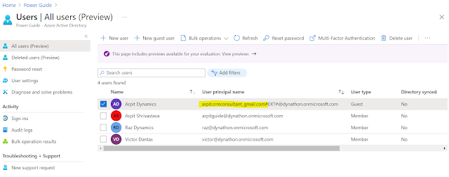 Arpit's Dynamics 365 Blog: PowerApps - Share Canvas App with External Users