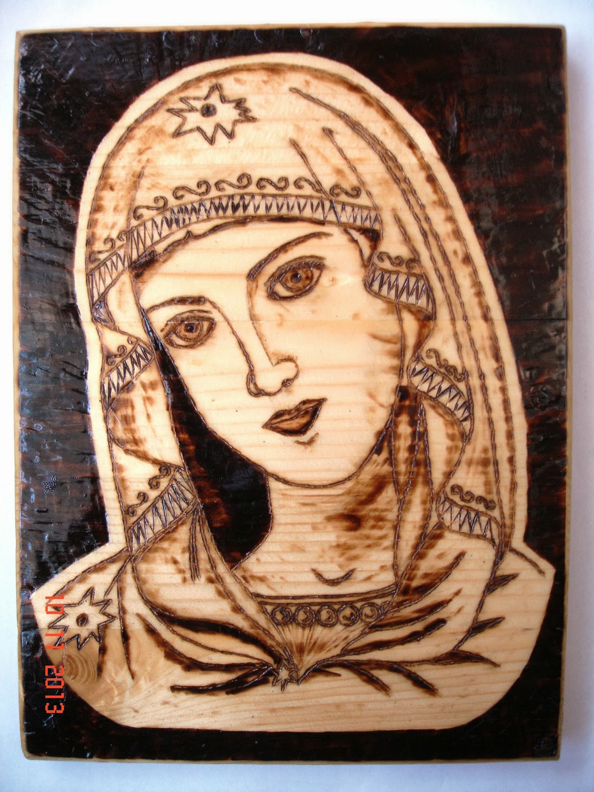 ICOANE REALIZATE MANUAL (prin tehnicile: TRAFORAJ ȘI PIROGRAVURĂ ...