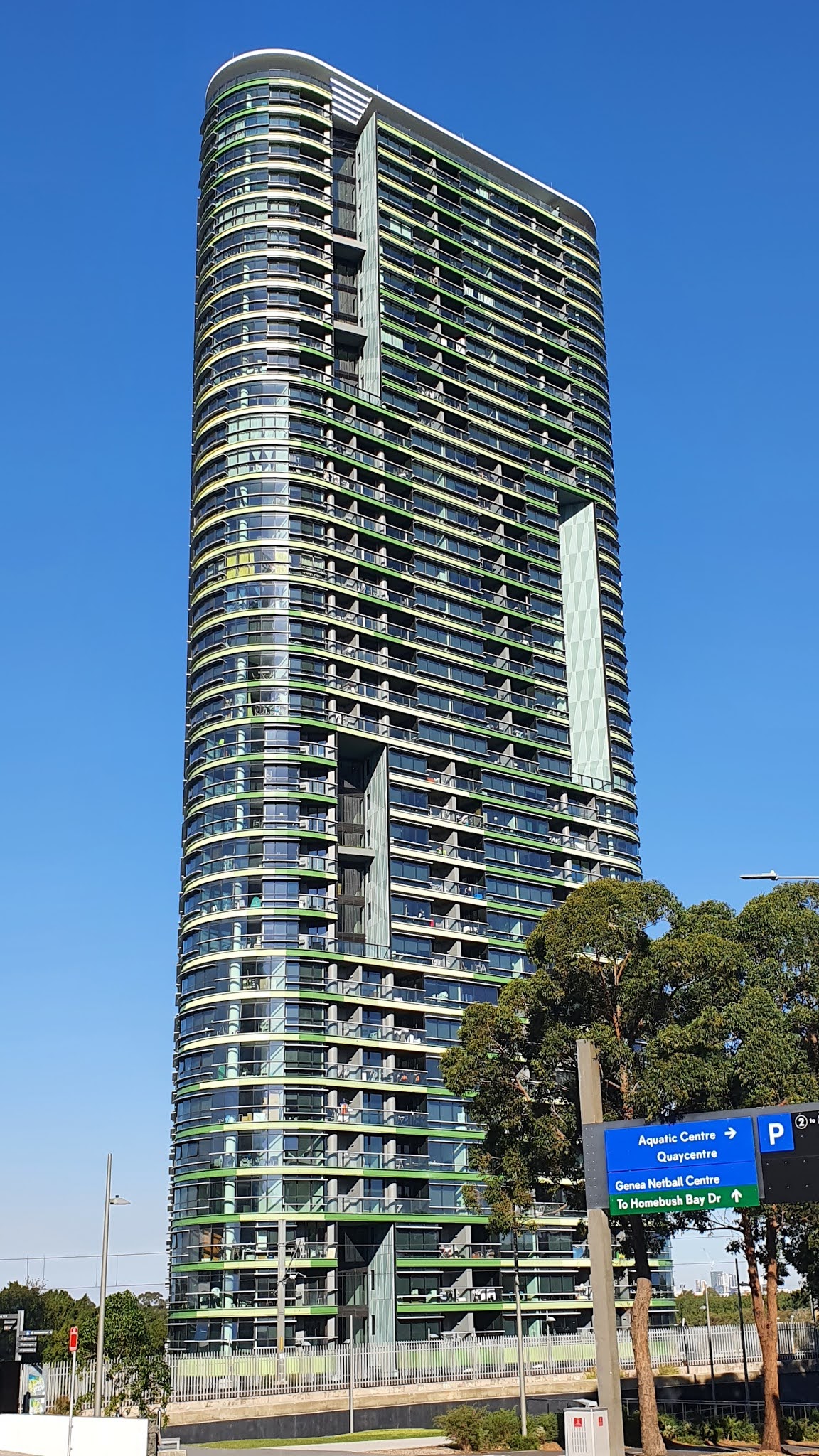 Sydney - City and Suburbs: Sydney Olympic Park, Opal Tower