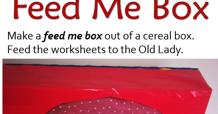 ESL/EFL Preschool Teachers: Feed me boxes for speaking activities for ...