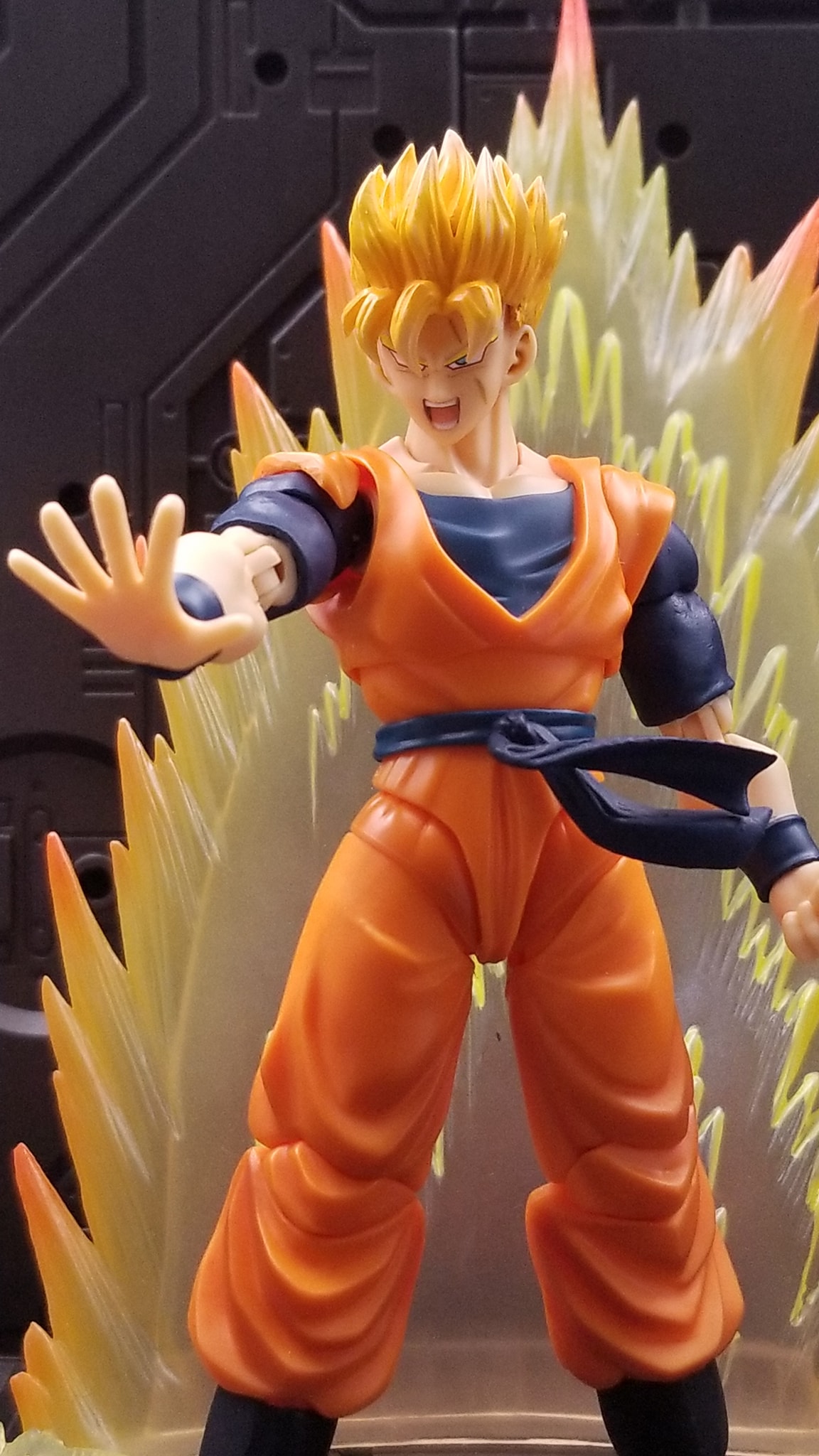 liumoyou SHF Dragon Ball Future Gohan Hair Piece Custom 龍珠 未來 孫悟飯 頭髮 改造 ...