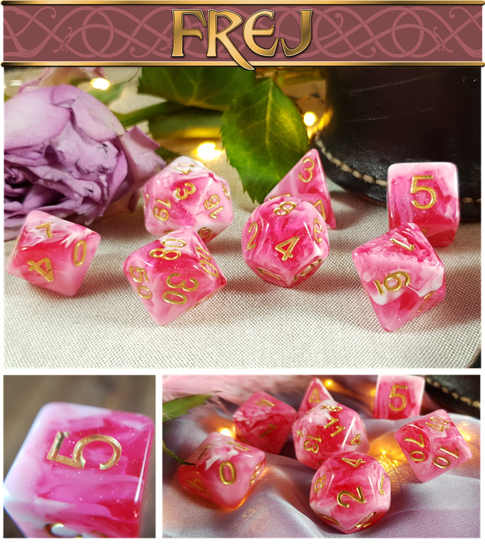 Tabletop Fix: Lindorm Dice - Viking Saga Kickstarter