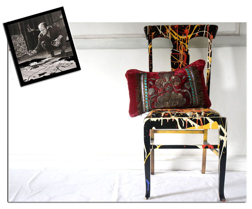 ROSELANCLA: La moda bebe del arte; Jackson Pollock.