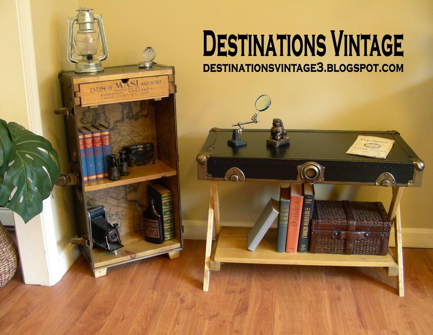 Destinations Vintage... Upcycled & Repurposed Stuff: Upcycled Trunk Lid ...