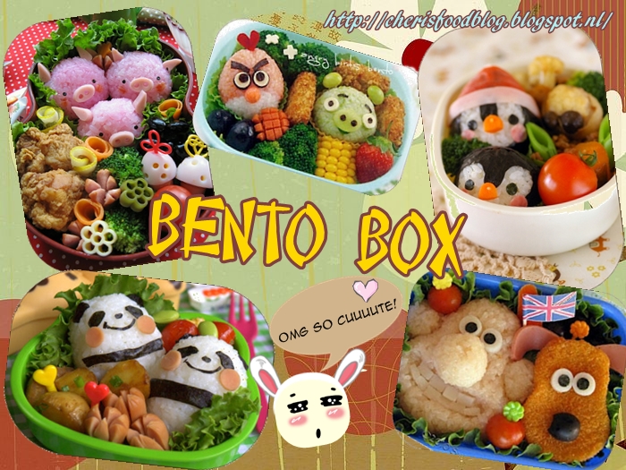 Cheri's Food Blog: SO CUUUTE! BENTO BOXES!