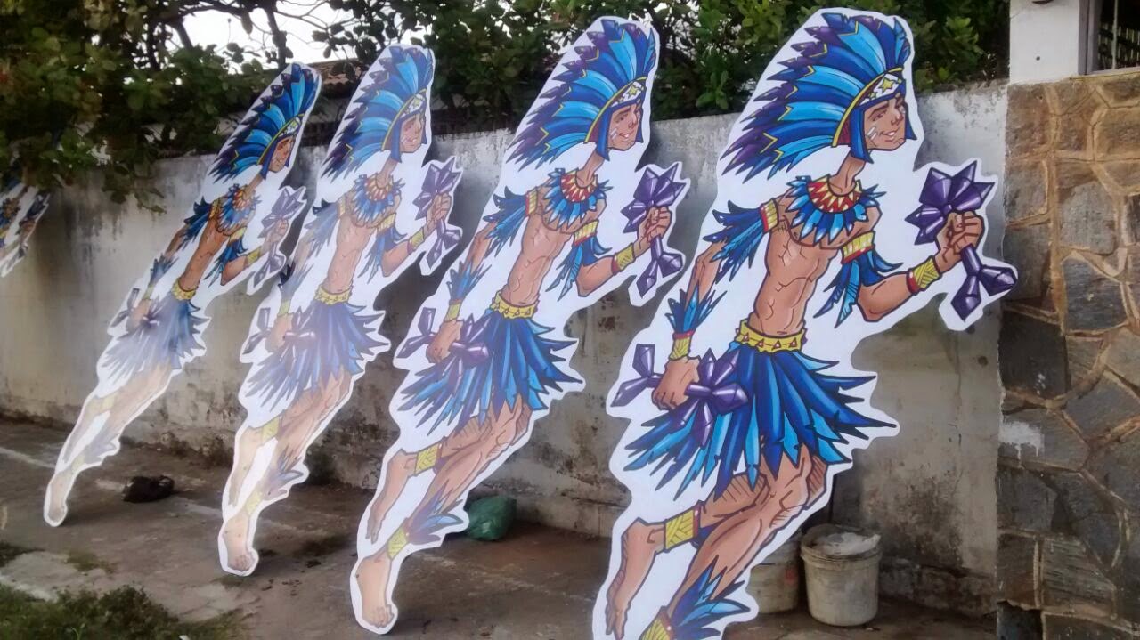 A Arte de Emerson Fialho: Caboclinho - Carnaval de Pernambuco