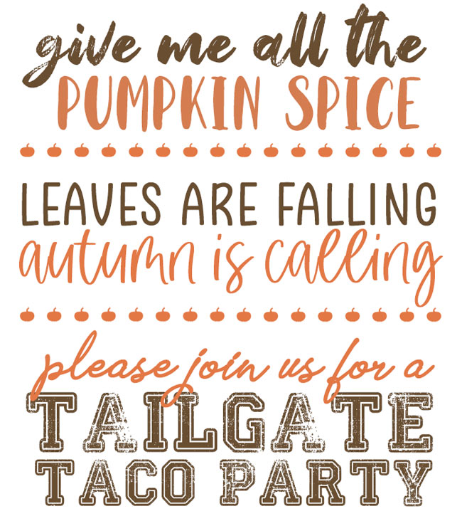 25 Free Fall Fonts | i should be mopping the floor