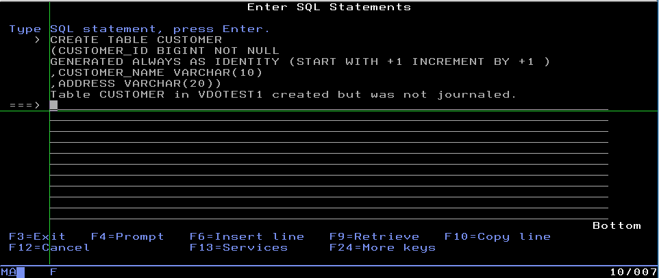 IBMi (AS400) fans only ‘ how does it works "ADD VERSIONING" and "USE ...