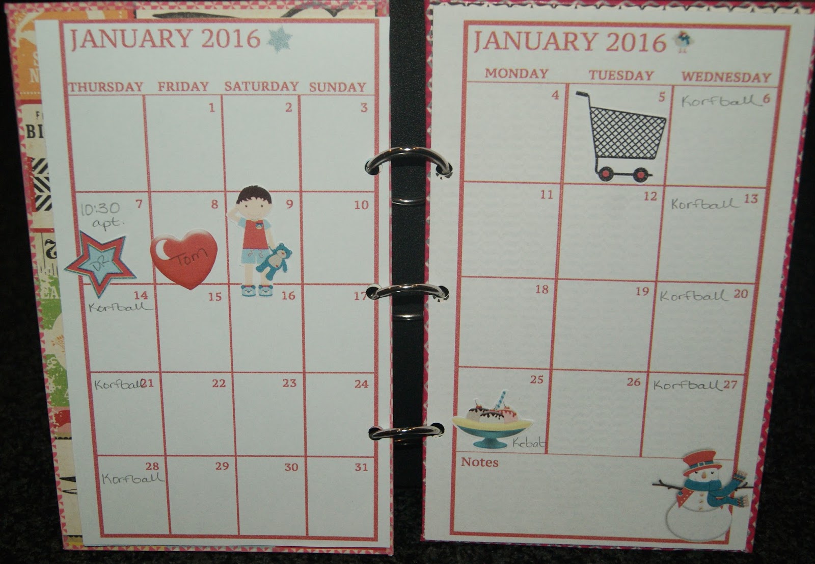 The Cherry On Top: Insert Ideas For Your Custom Planner and a Free Mini Kit