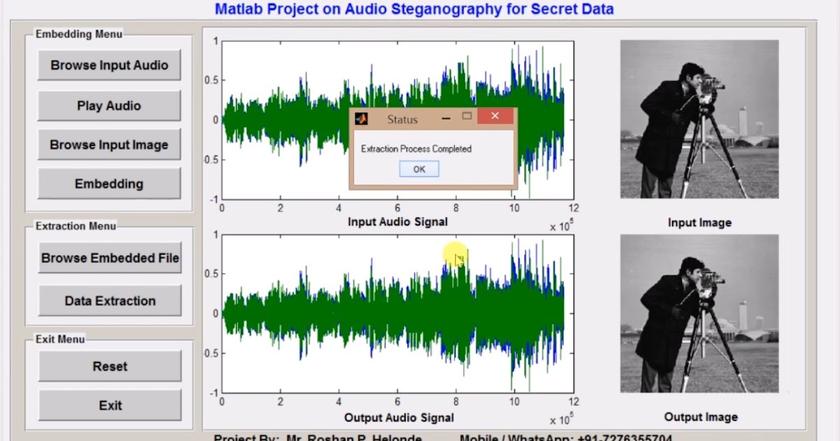 Audio Steganography Using Matlab Project Source Code ~ Engineering Projects