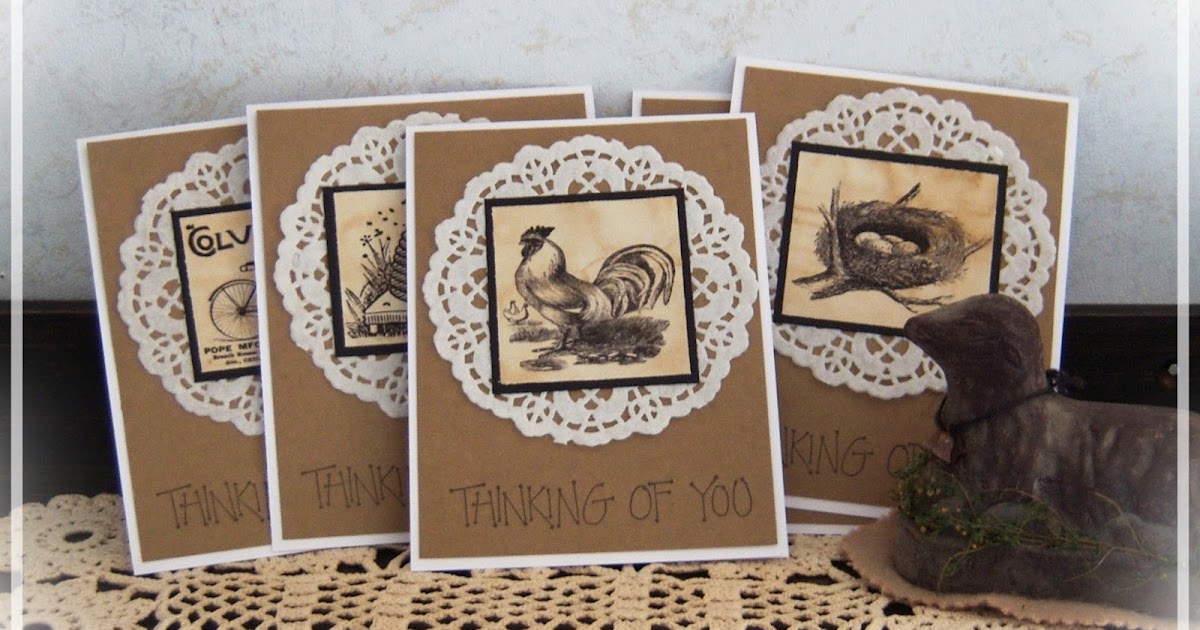 Shoregirl's Creations: Farmhouse Cards