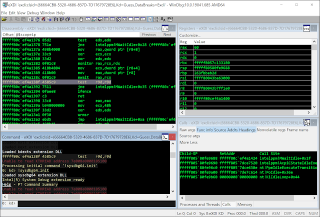 Satoshi's note: Debugging System with DCI and Windbg