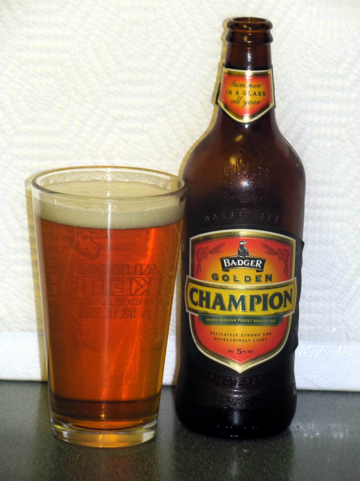 The World of Gord: Beer of the Week- Badger Golden Champion Ale