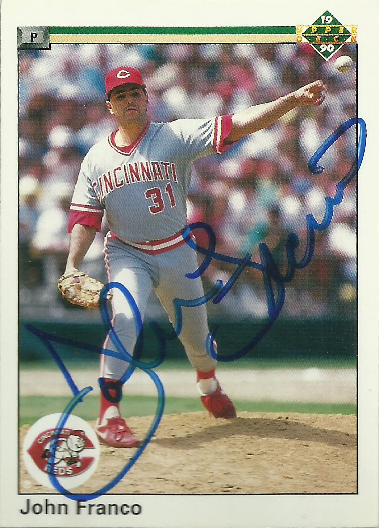 Cincinnati Reds Baseball Card Collector: TTM: John Franco