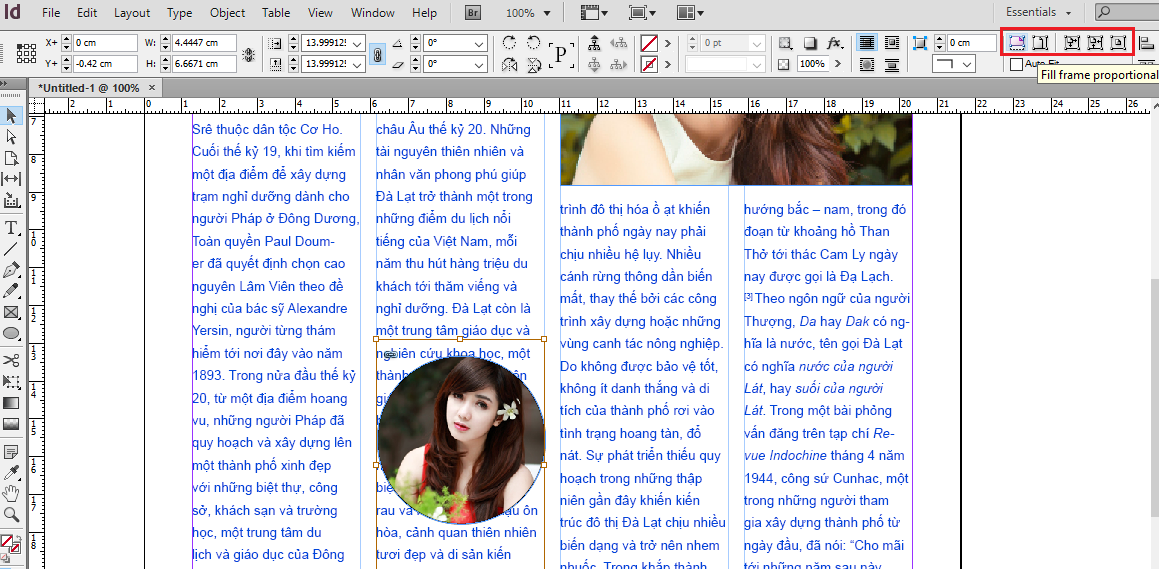 Bài 3: Làm việc với hình ảnh trong indesign - THIẾT KẾ ĐỒ HỌA - ĐAM MÊ ...