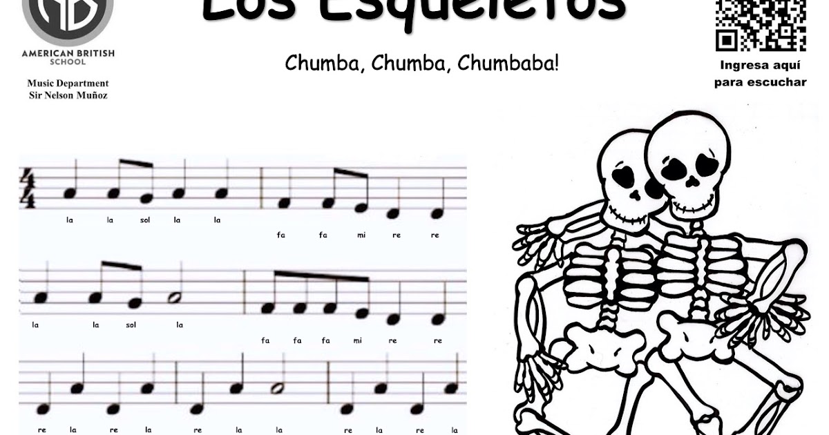 El Blog de Sir Nelson: Los Esqueletos (Canción Halloween - Nivel Kinder)
