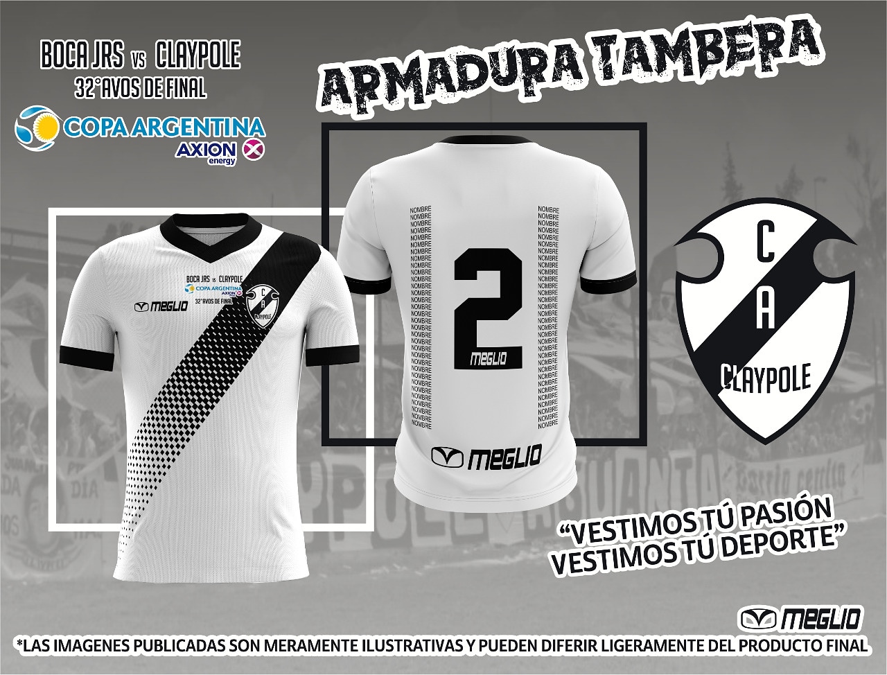 Meglio Sport lança a camisa do Claypole para a Copa Argentina - Show de ...