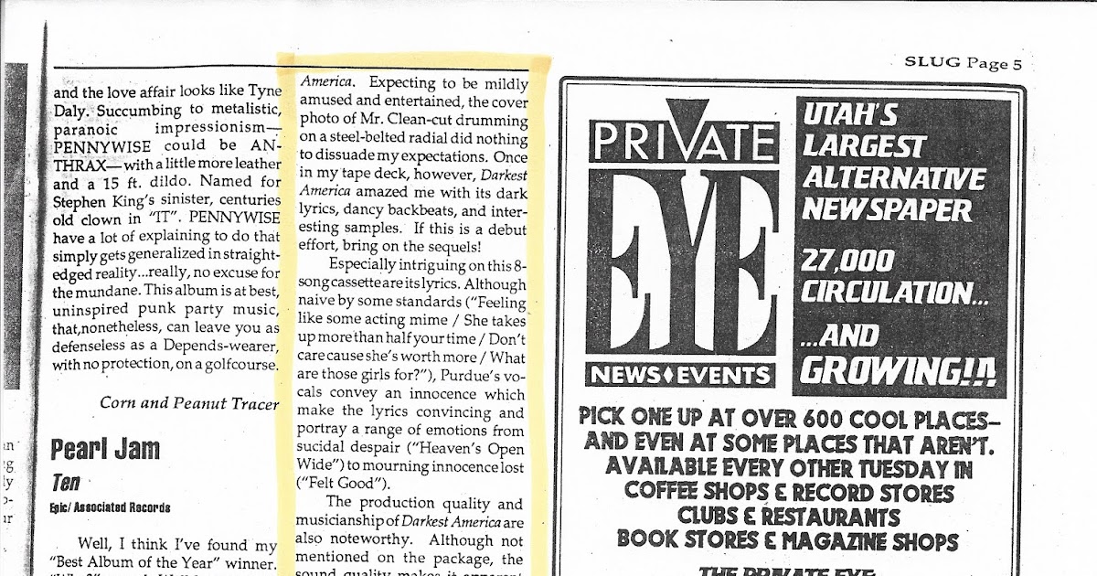 The Music of Tom Purdue