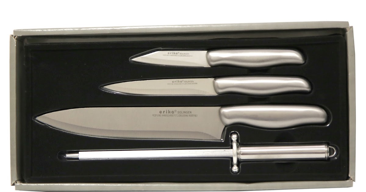 Survive the Elements: Erika Solingen Stainless Steel 3 Piece Knife Set ...
