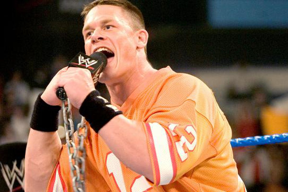 Freestyle Rap w WWE TV ~ John Cena - Fani