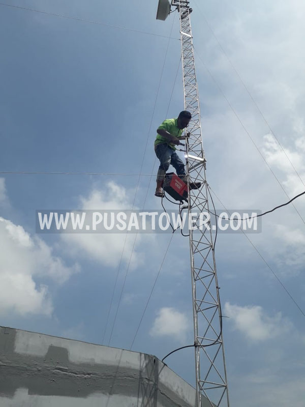 Maintenance | Perawatan Tower Triangle | Pusat Tower