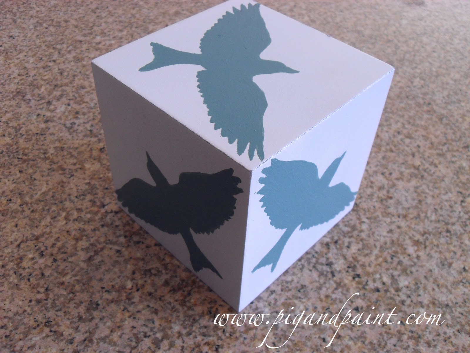 Knick Knack Series: Cute Cube (It's a bird!)