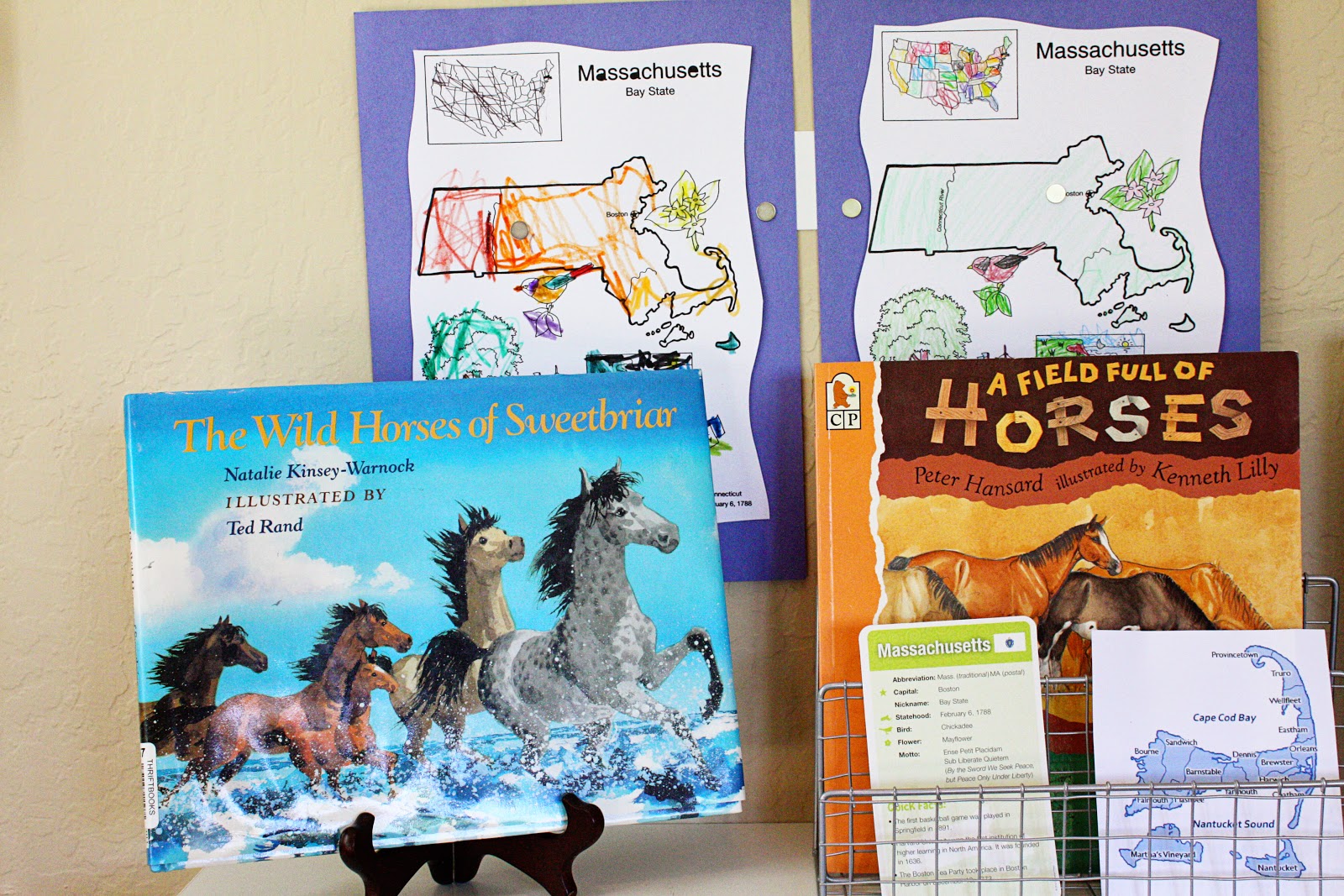 The Modern Vintage Homeschool: The Wild Horses of Sweetbriar