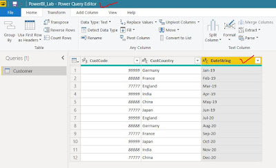 How to Convert MMM-YY string to Date Format using M Query in Power BI ...