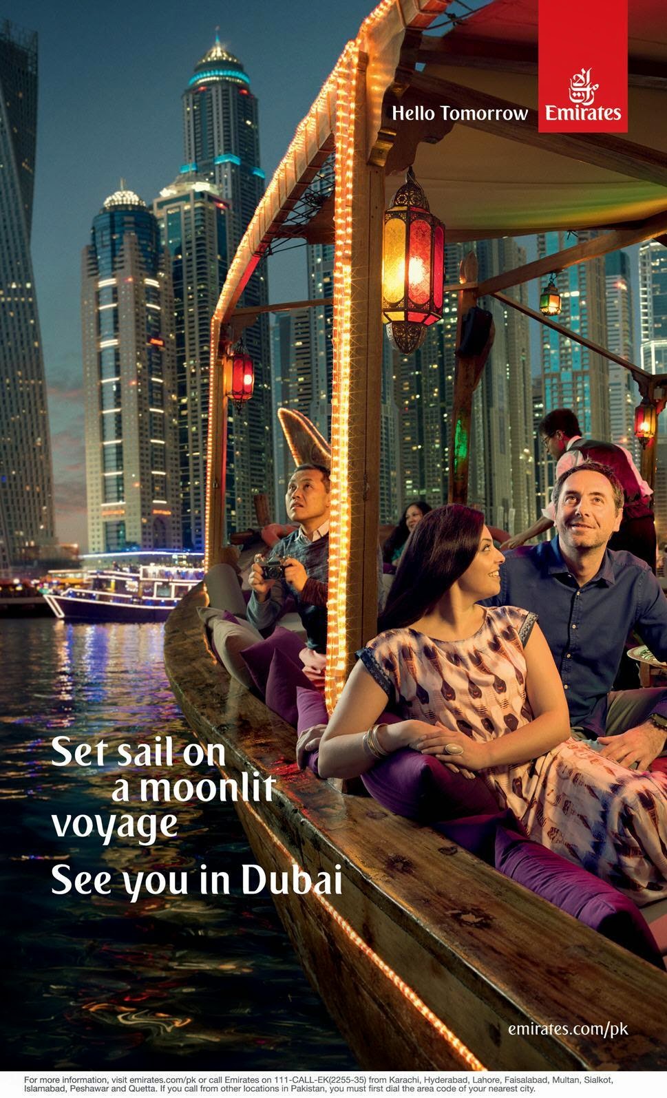 Daily Advertisement Links: Air travel | Emirates